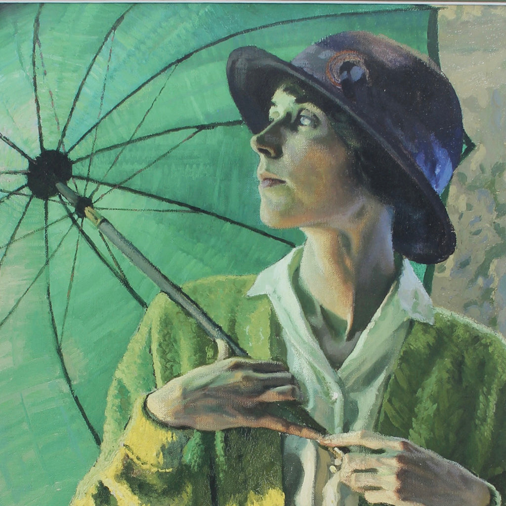 The Sunshade, William John Leech, Gallery33, Art Gallery Dublin, Irish ...